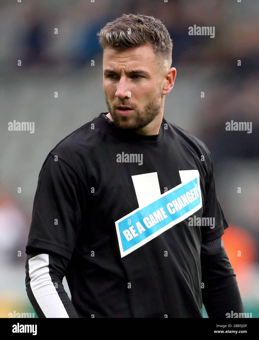 Newcastle United's Paul Dummett Stock Photo - Alamy