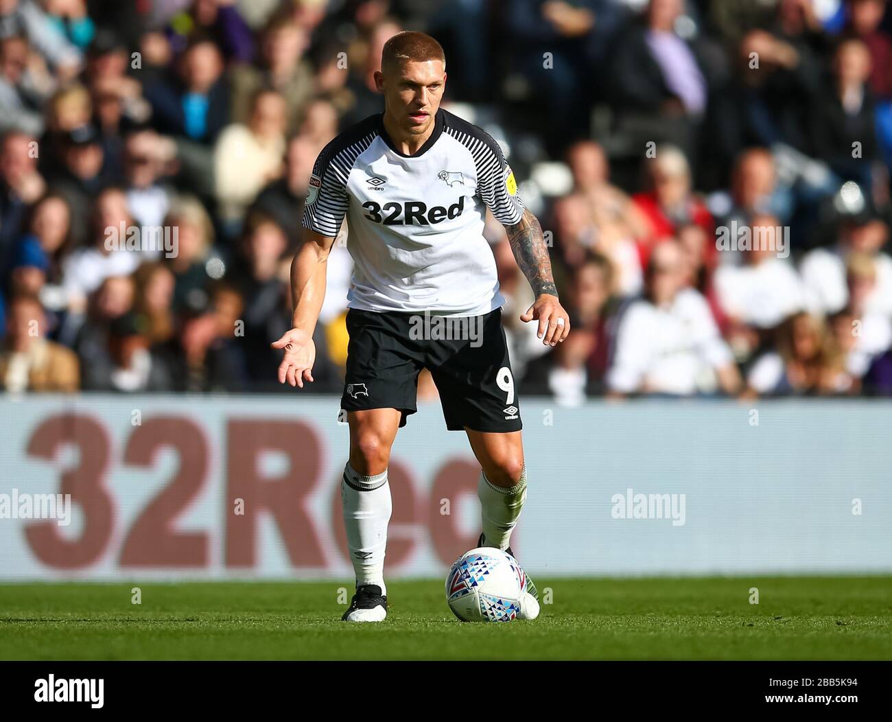 Derby County's Martyn Waghorn Stock Photo - Alamy