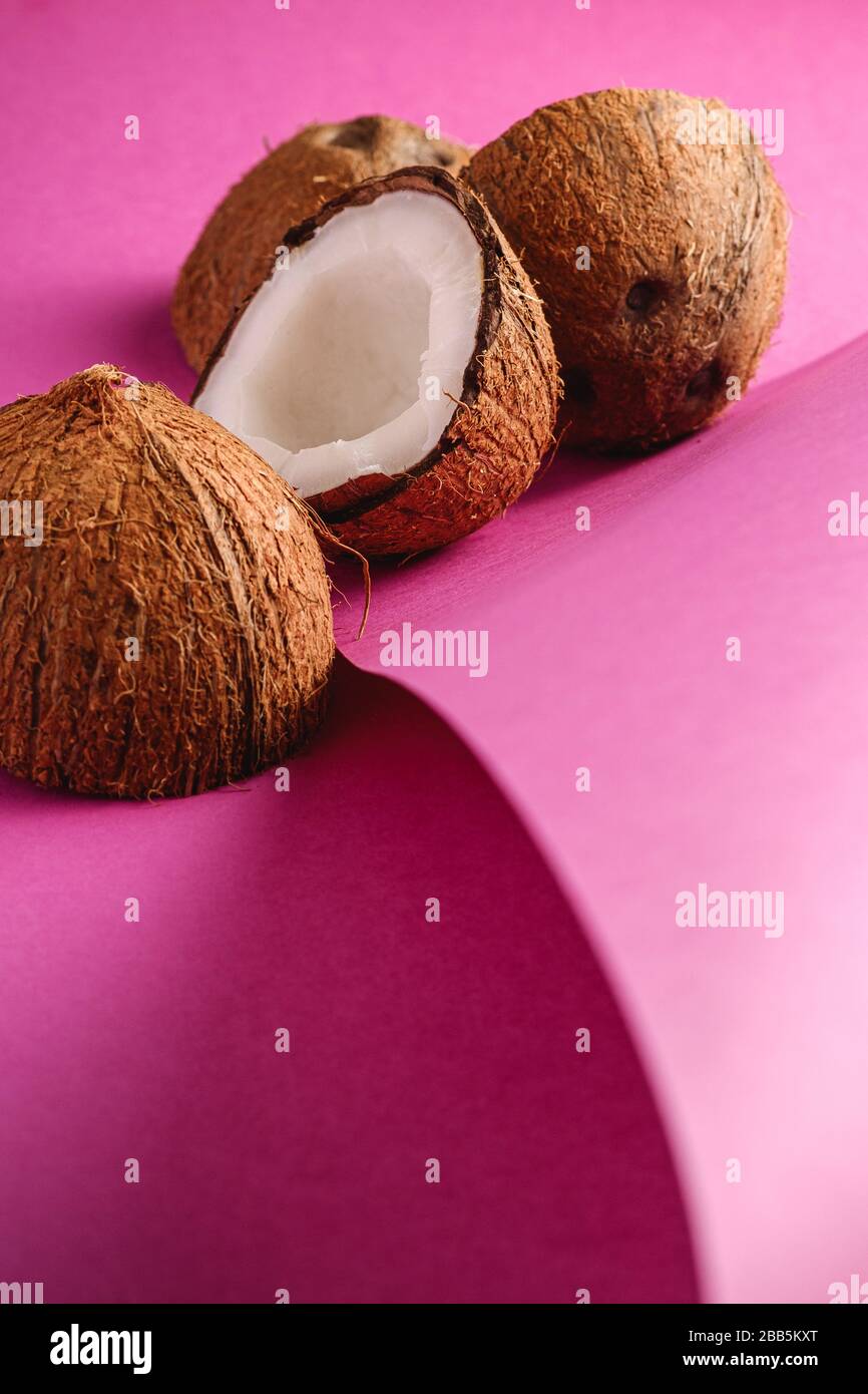 Abstract coconut hi-res stock photography and images - Alamy