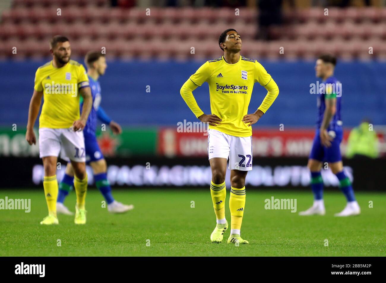 Birmingham City's Jude Bellingham after the mach Stock Photo - Alamy