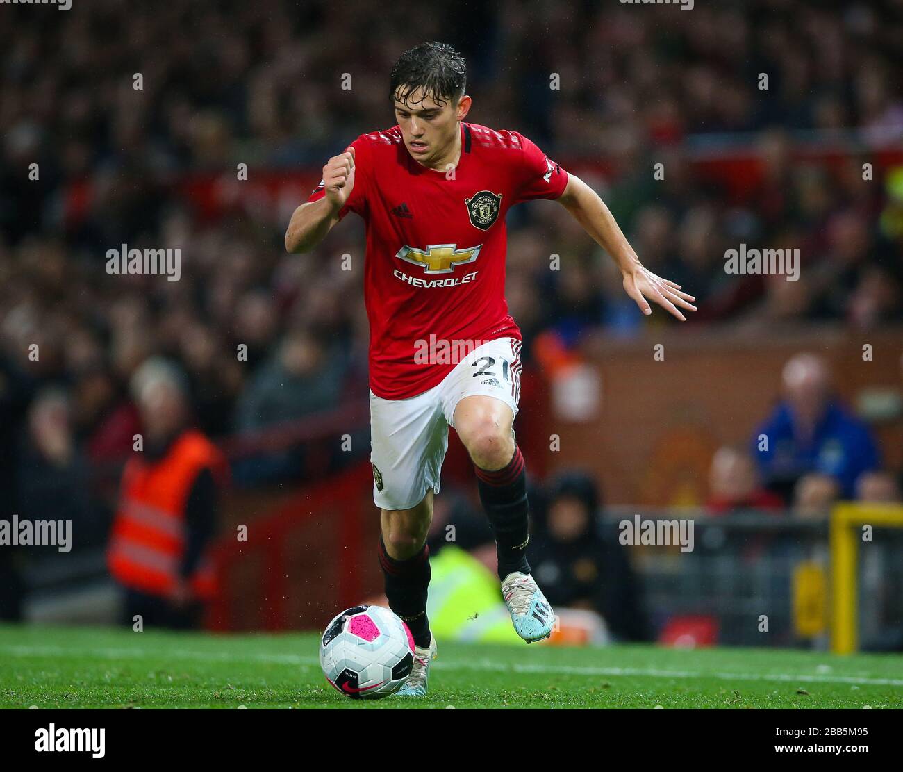 Manchester United's Daniel James during the Premier League match at Old ...