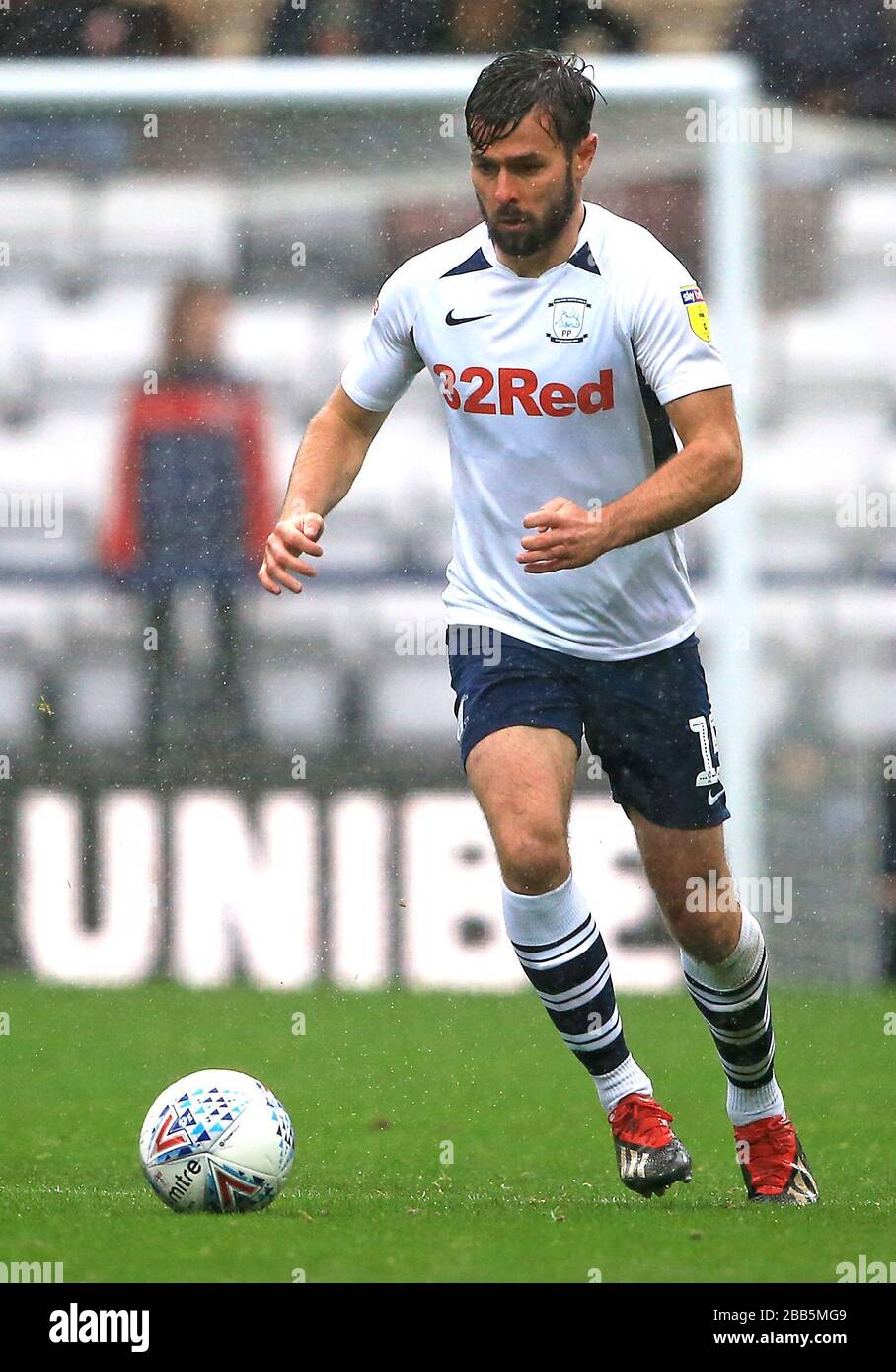 Preston North End's Joe Rafferty Stock Photo - Alamy