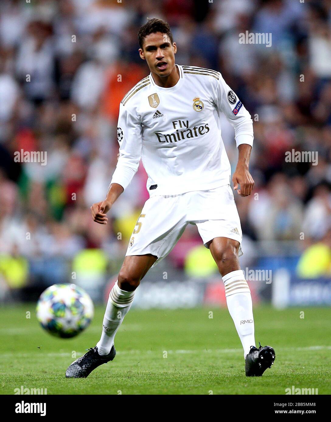 Real Madrid's Raphael Varane in action Stock Photo - Alamy
