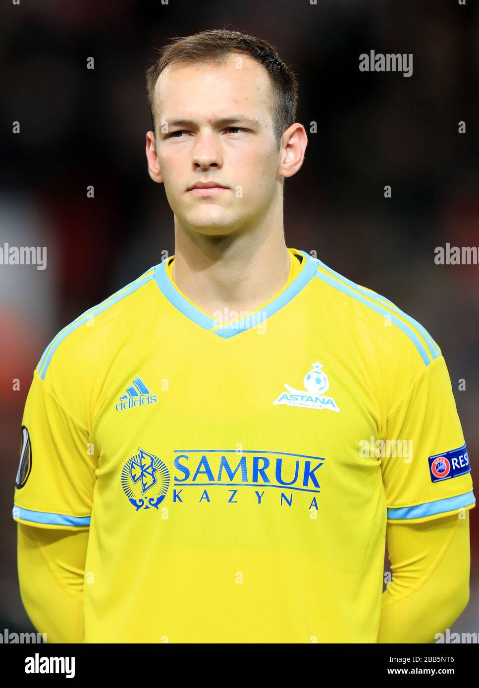 Astana's Luka Simunovic Stock Photo - Alamy