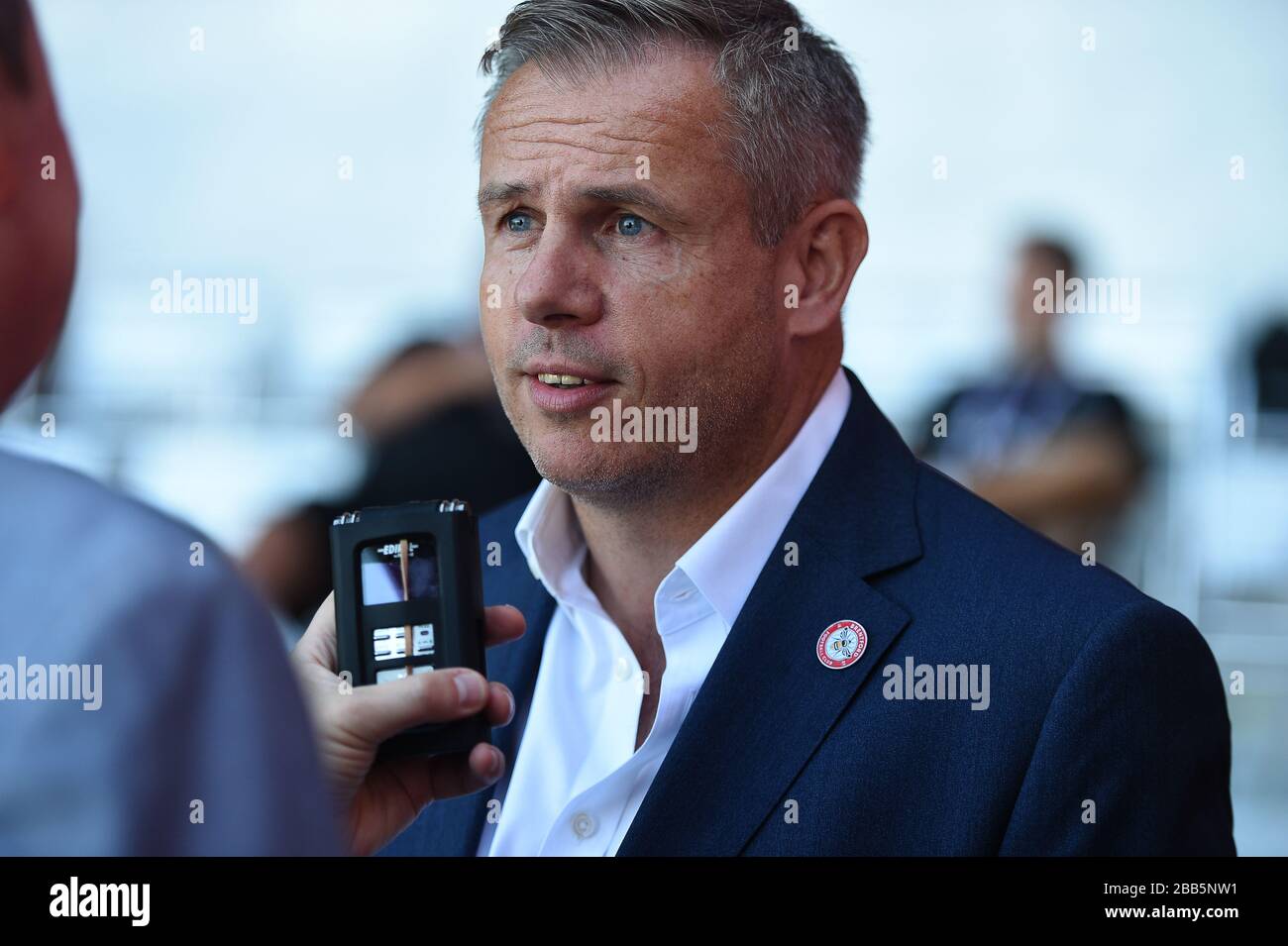 Brentford chief executive Jon Varney Stock Photo - Alamy