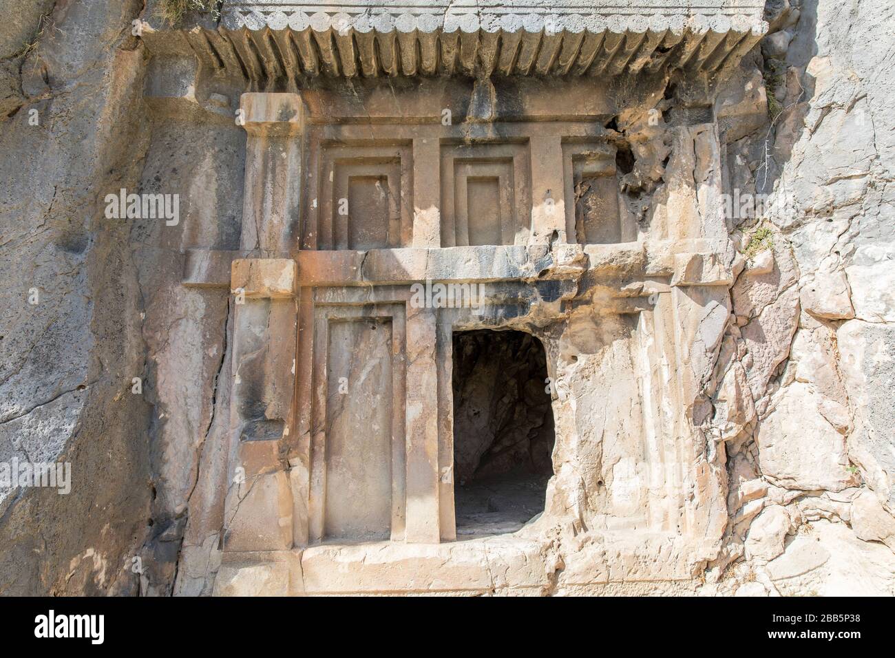 Antalya Myra Rock Tombs Stock Photo - Alamy