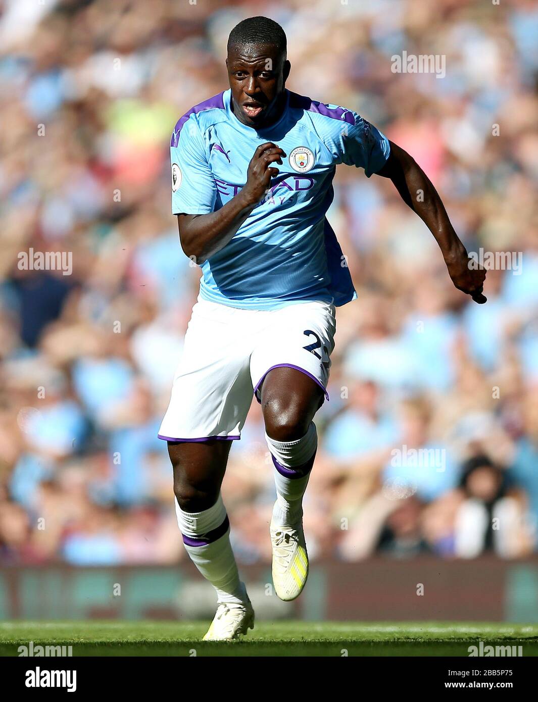 Manchester City's Benjamin Mendy in action Stock Photo - Alamy