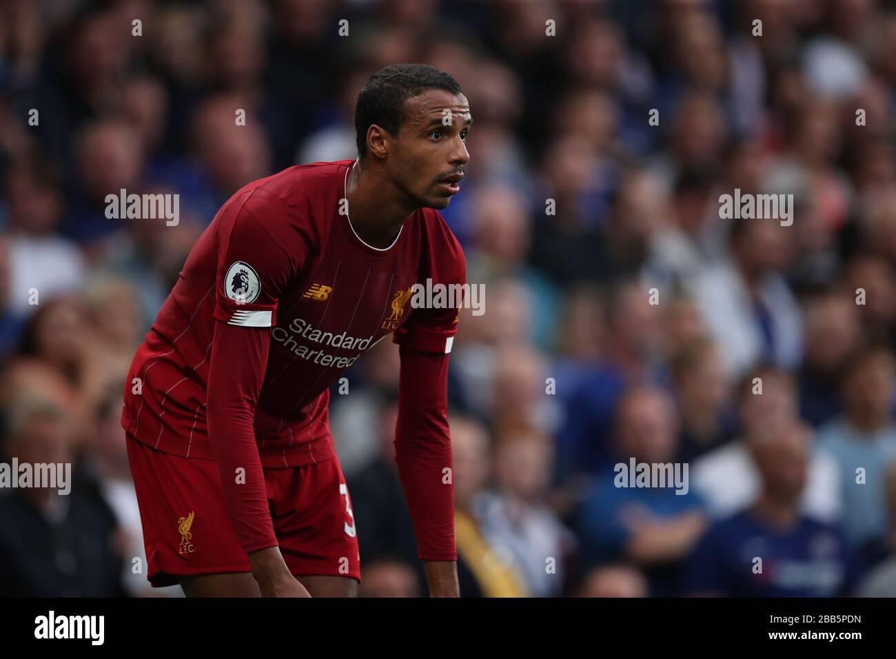 Liverpool's Joel Matip during the Premier League match at Stamford ...