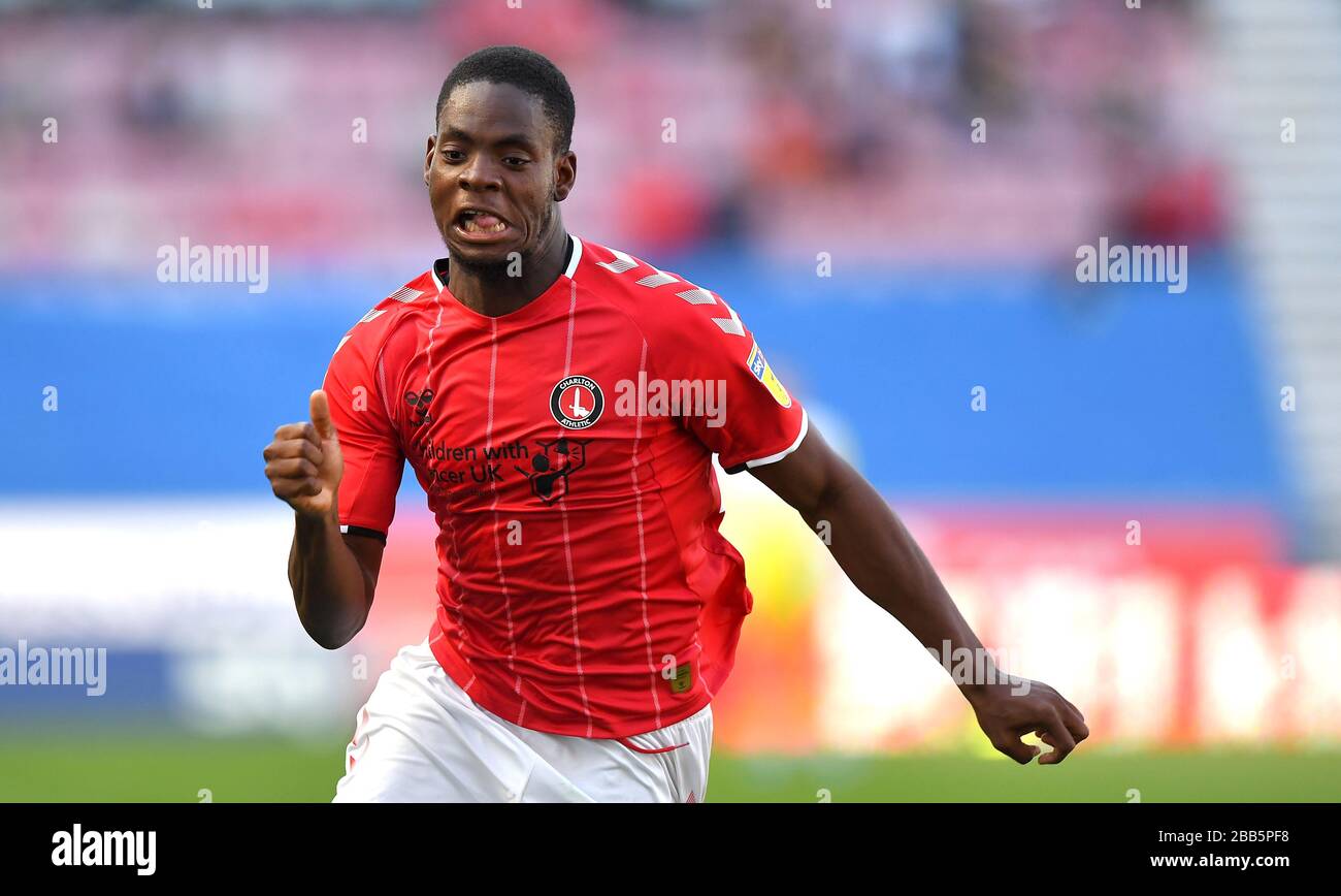 Jonathan Leko, Charlton Athletic Stock Photo - Alamy