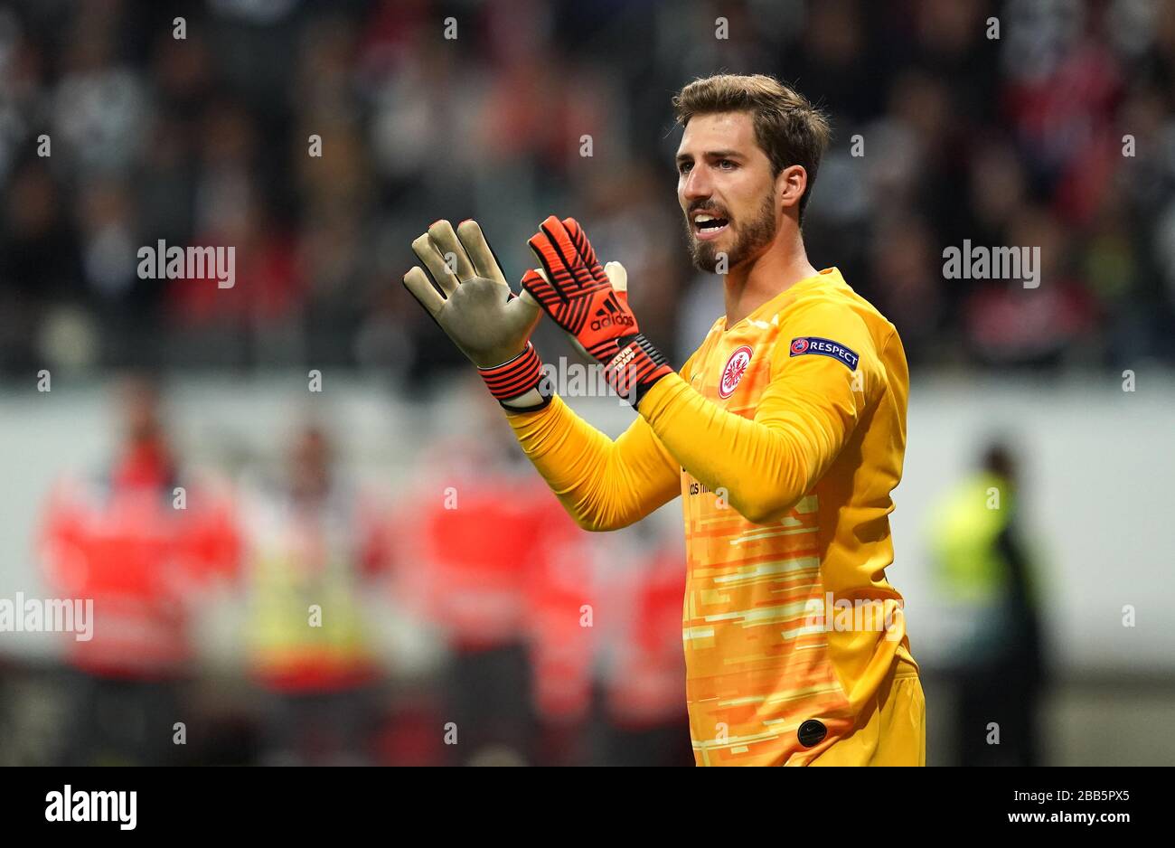 Eintracht Frankfurt goalkeeper Kevin Trapp Stock Photo - Alamy