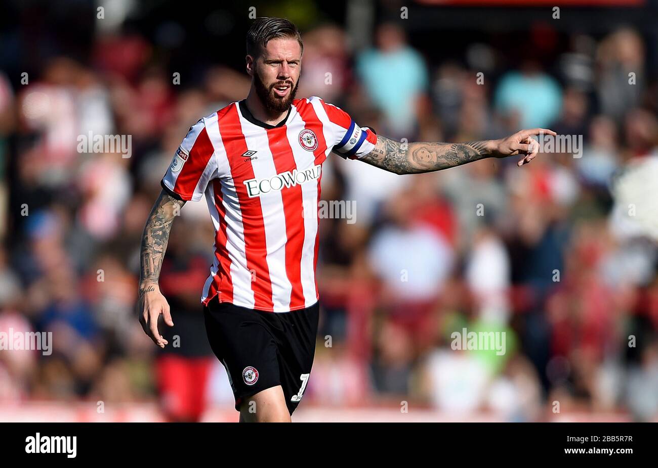 Brentford's Pontus Jansson Stock Photo - Alamy
