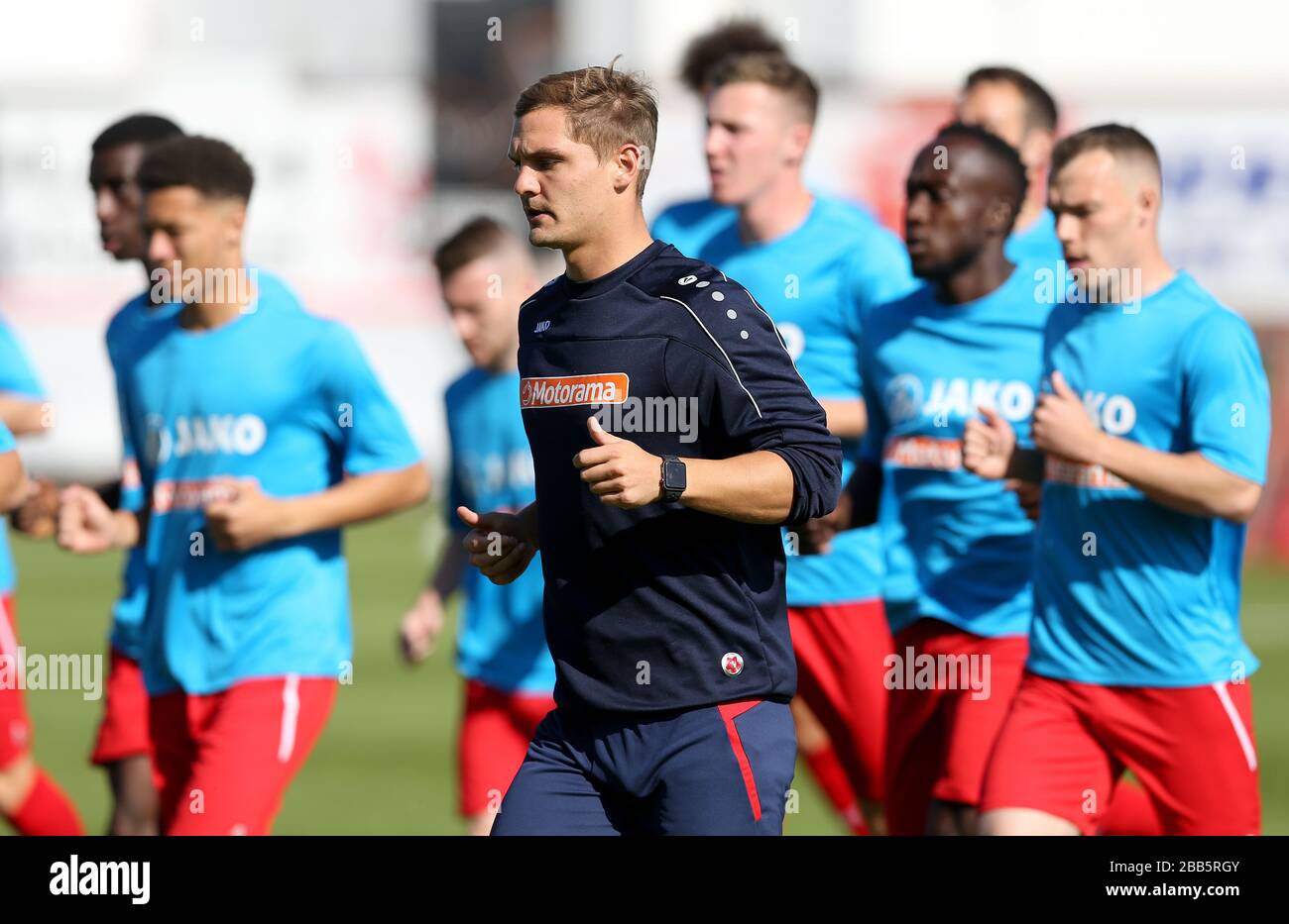 Kidderminster Harriers strength and conditioning coach Elliot Turner ...