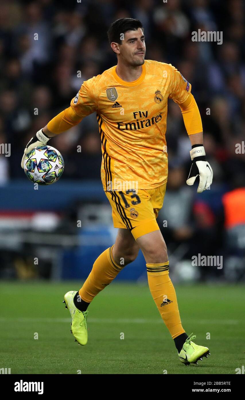 Real Madrid goalkeeper Thibaut Courtois Stock Photo - Alamy
