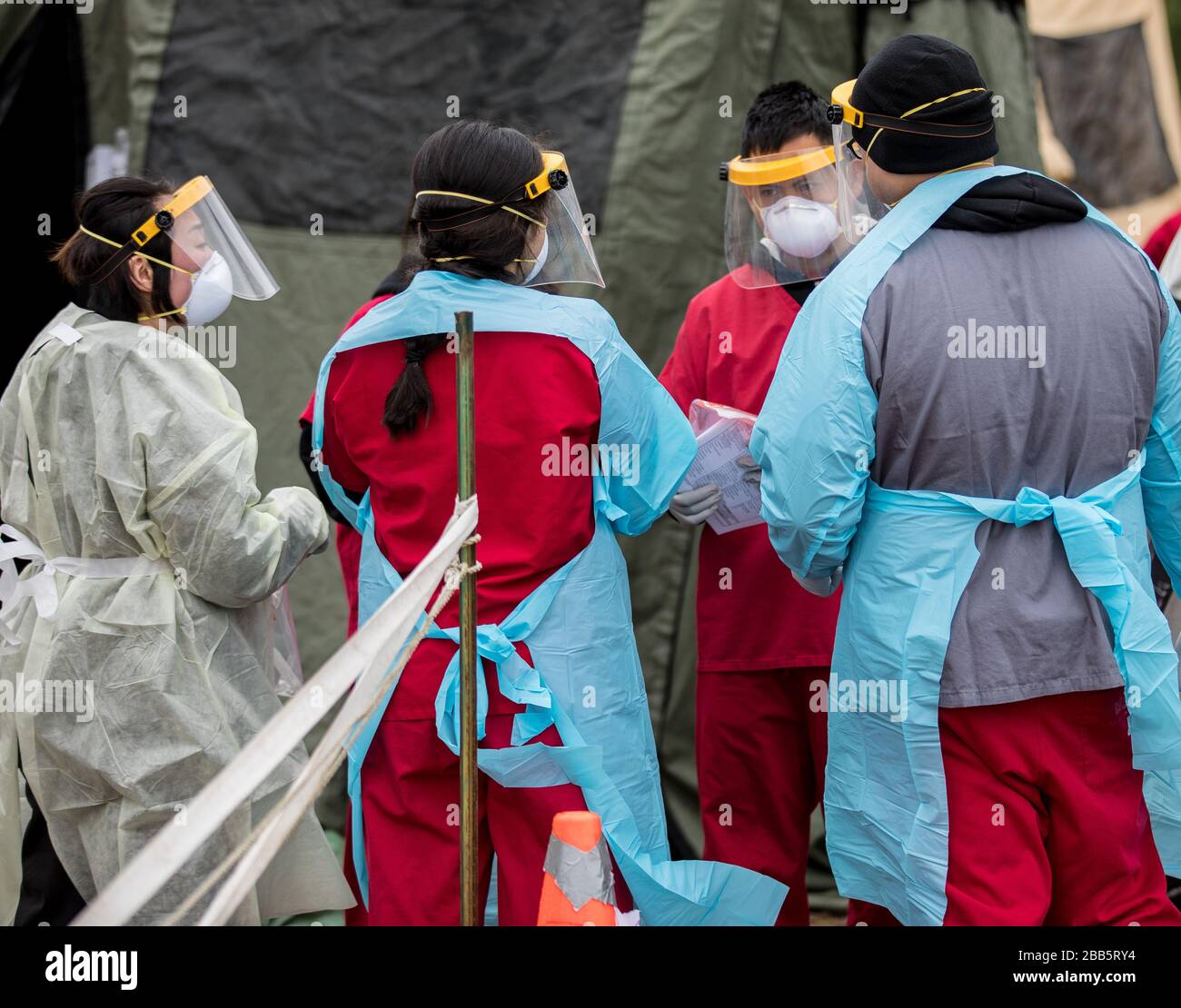 U.S. Army medical staff from the 62nd Medical Brigade, conduct enhanced ...