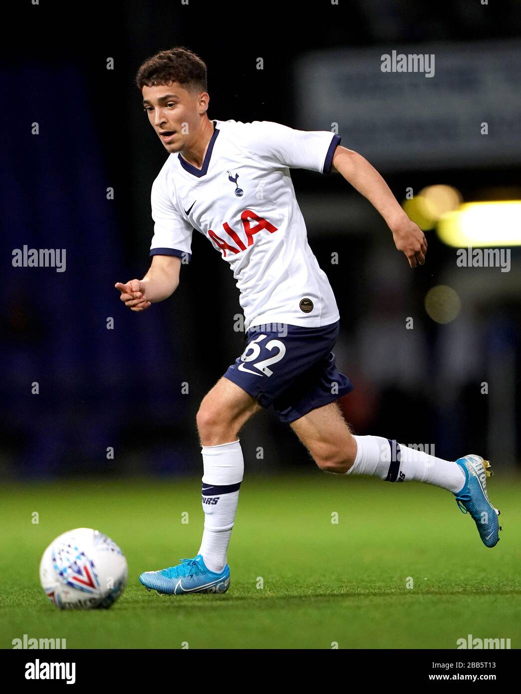 Tottenham Hotspur U21's Armando Shashoua in action Stock Photo - Alamy