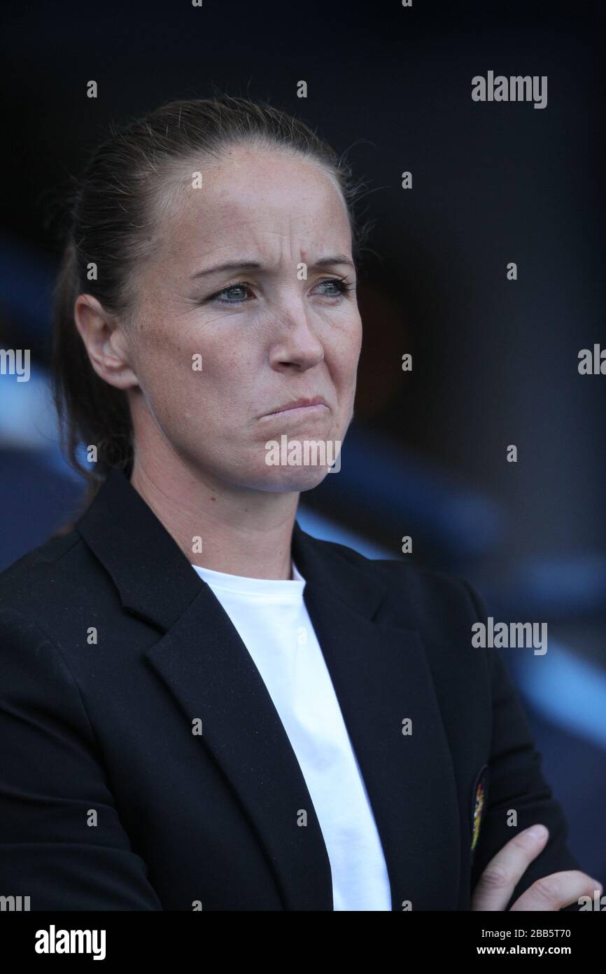 Manchester United Women's team manager Casey Stoney Stock Photo - Alamy