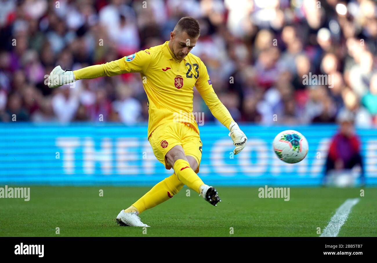 Bulgaria goalkeeper Plamen Iliev Stock Photo - Alamy