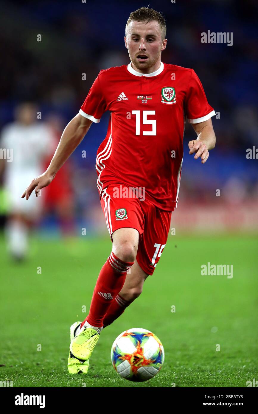 Wales' Joe Morrell Stock Photo - Alamy