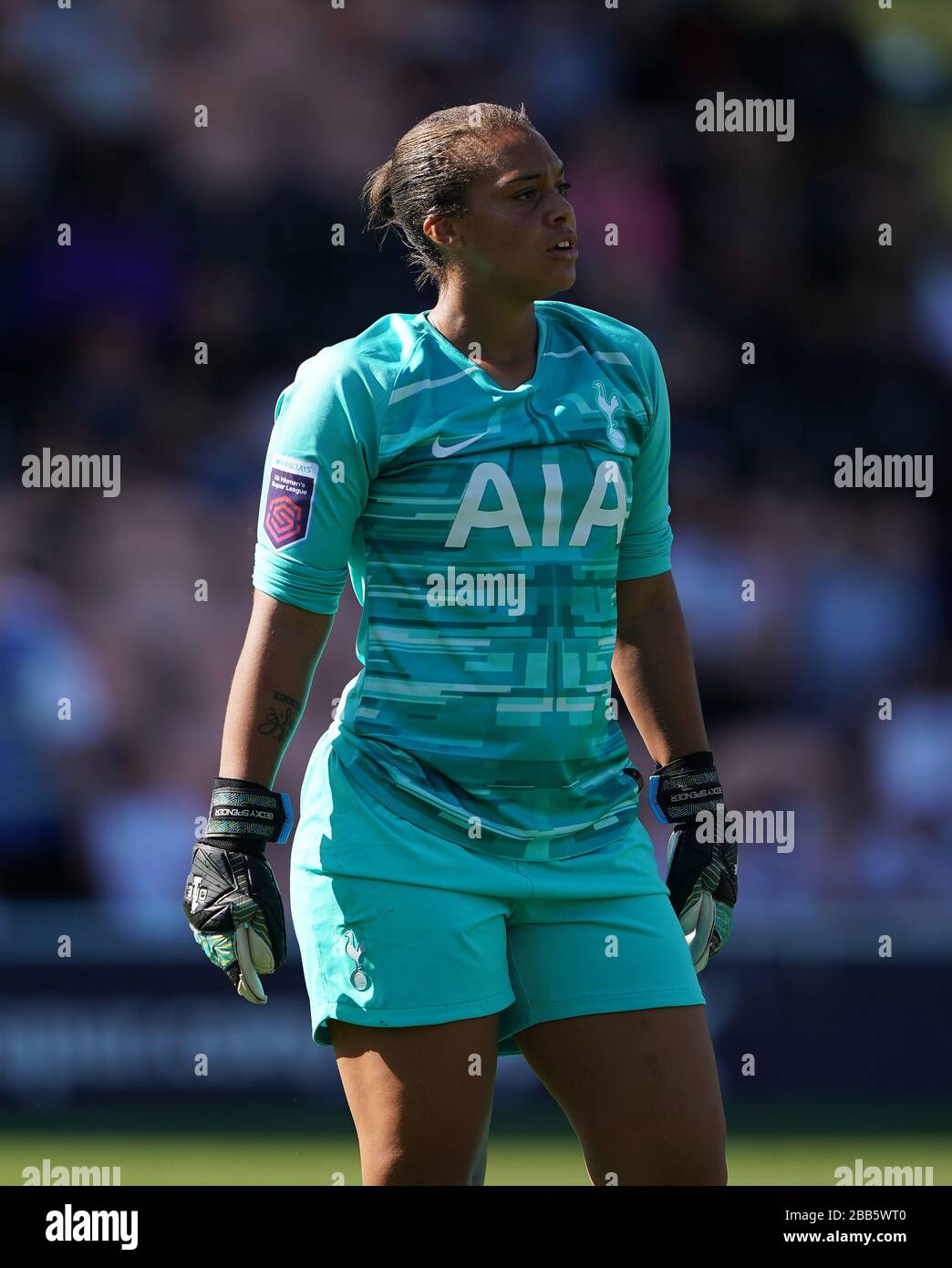 Tottenham goalkeeper Becky Spencer Stock Photo - Alamy