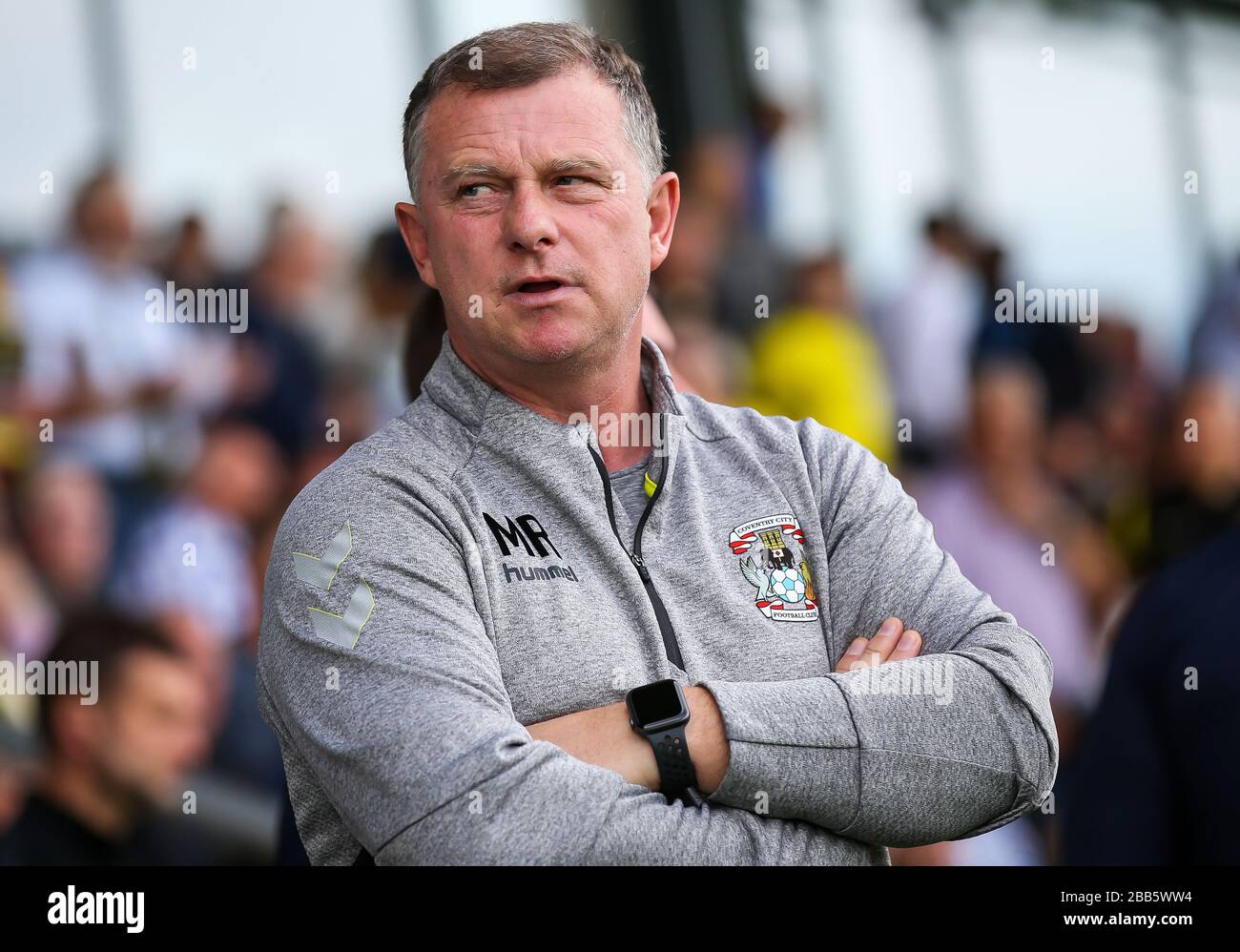 Coventry City manager Mark Robins Stock Photo - Alamy