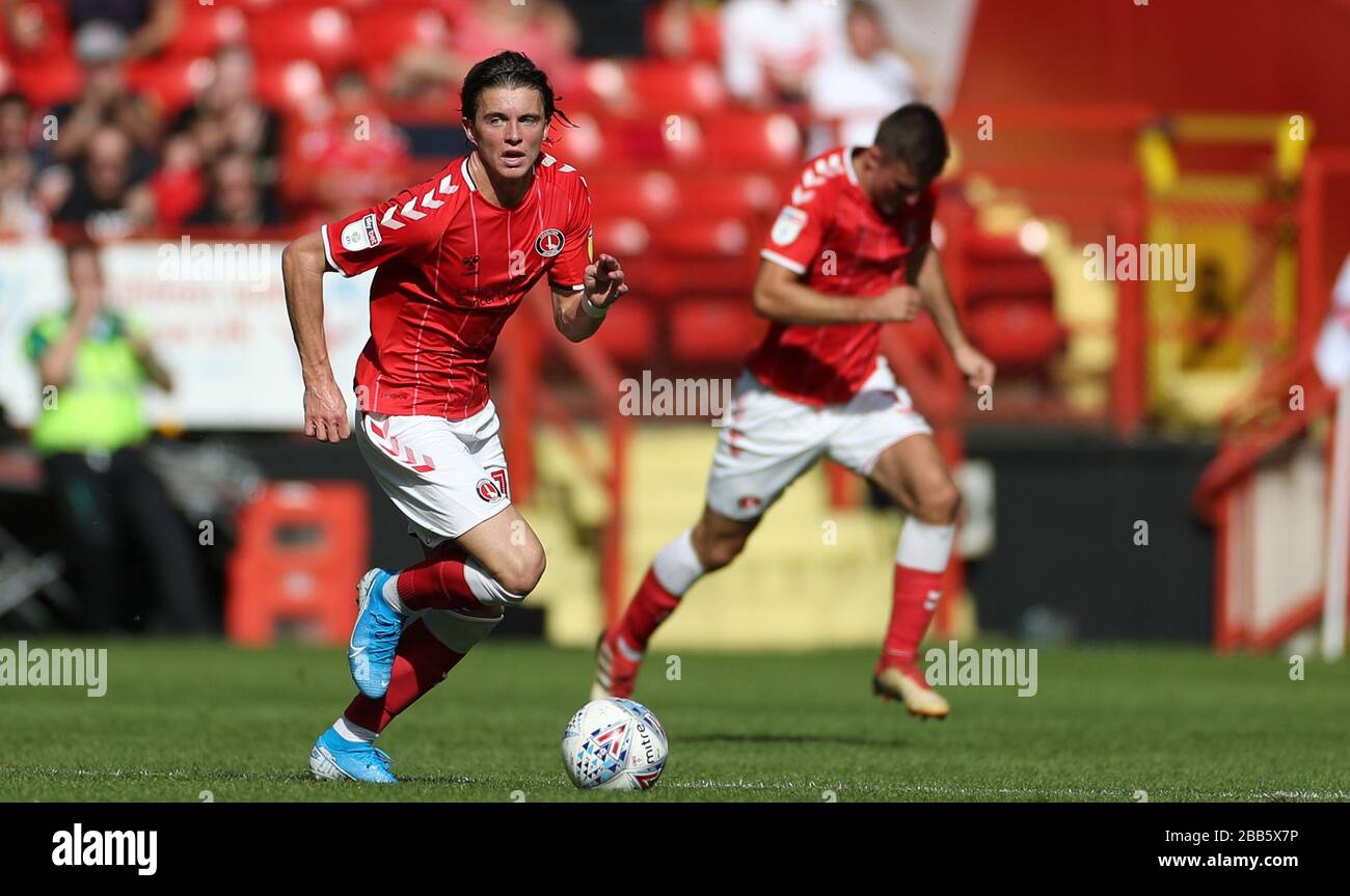 Charlton Athletic’s Conor Gallagher in action Stock Photo - Alamy