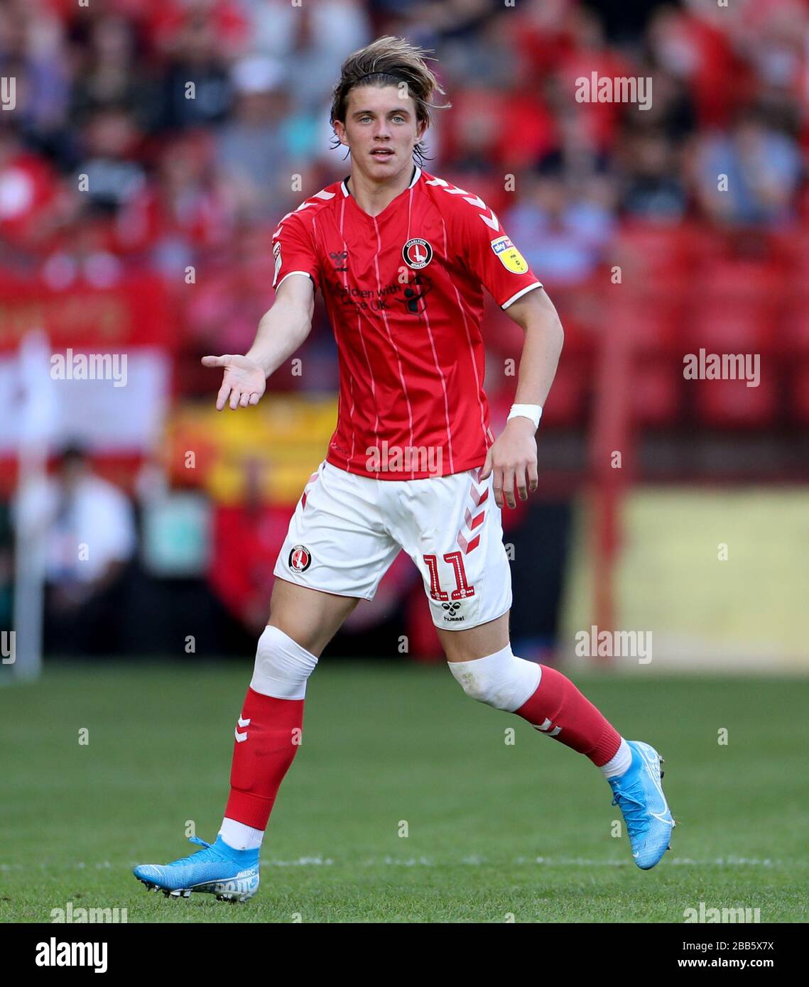 Charlton Athletic’s Conor Gallagher in action Stock Photo - Alamy