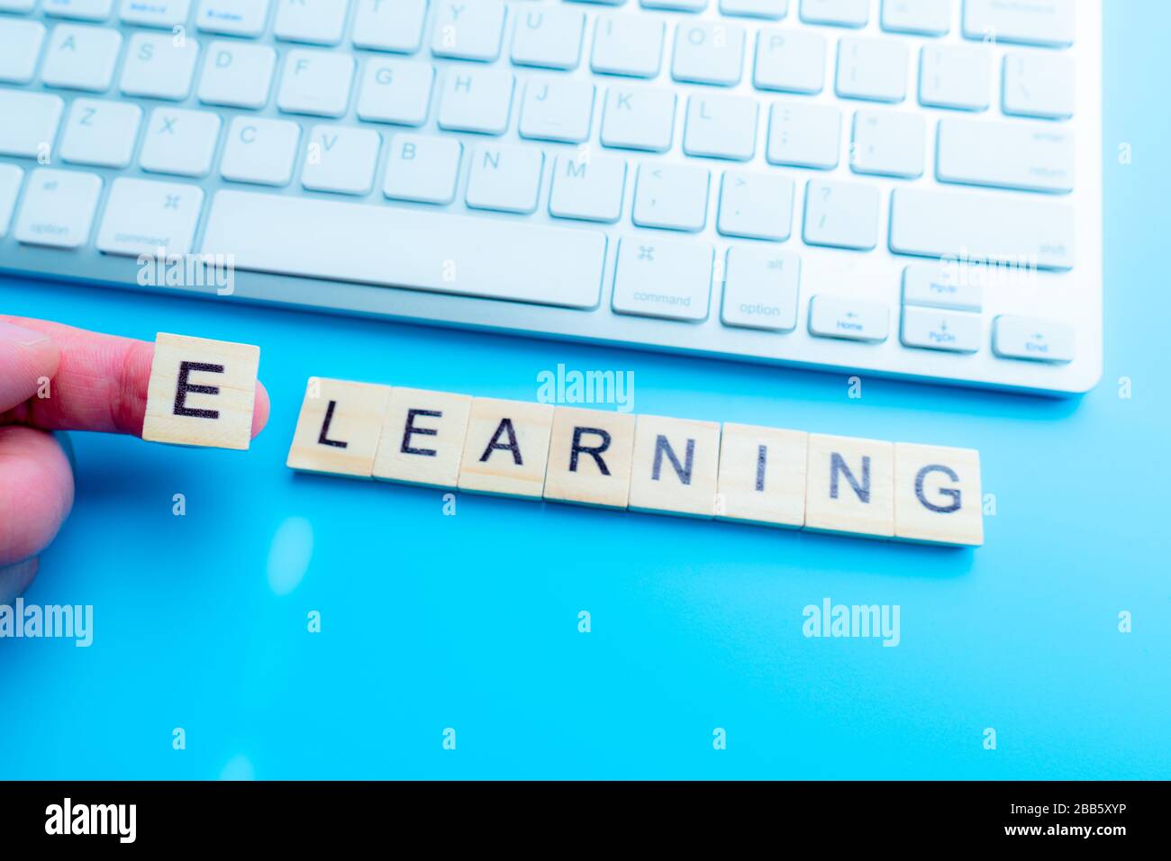 E-learning Education Internet Technology Webinar Online Courses concept ...