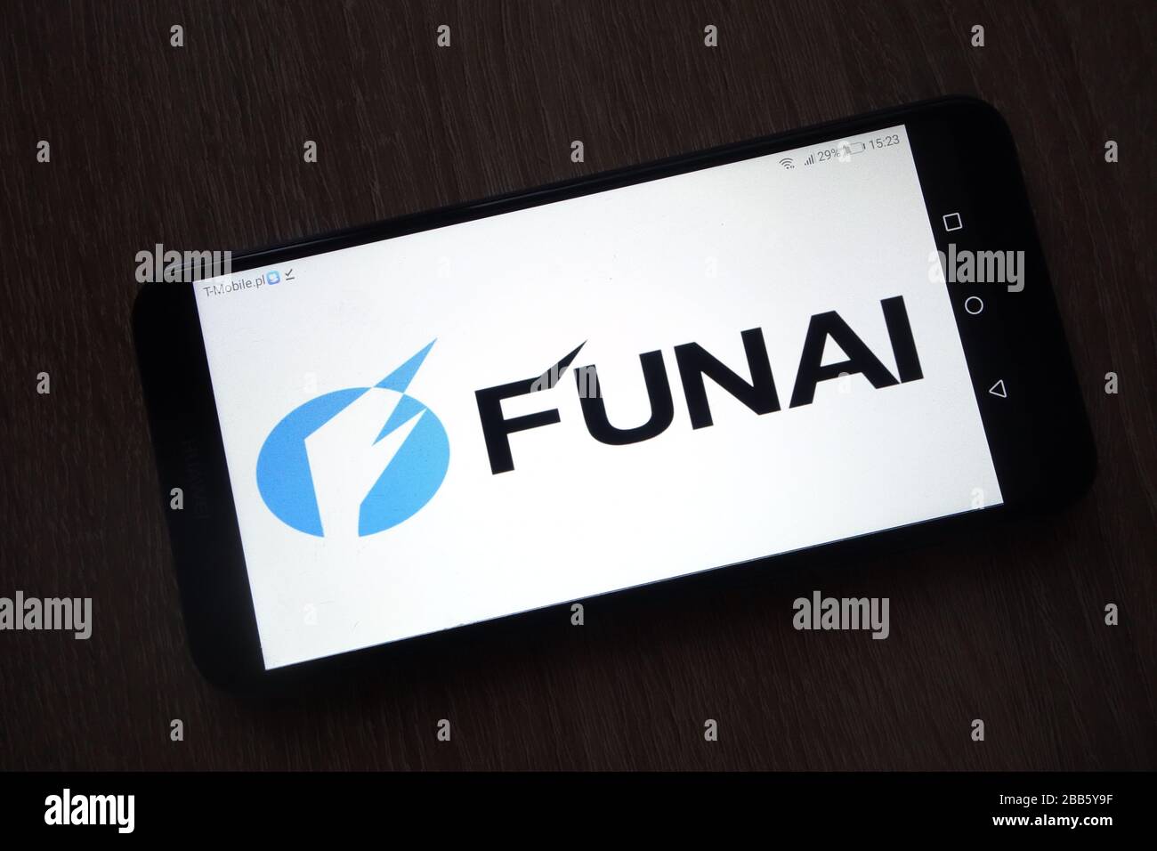 Funai Electric Co. Ltd. logo displayed on smartphone Stock Photo - Alamy
