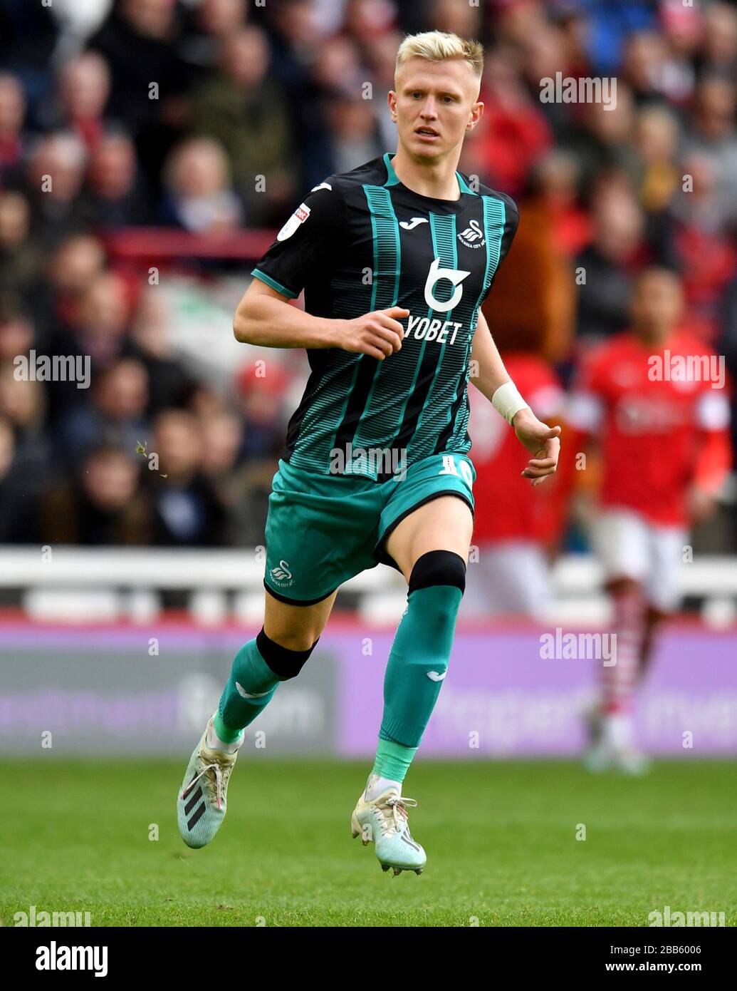 Swansea City's Sam Surridge Stock Photo - Alamy