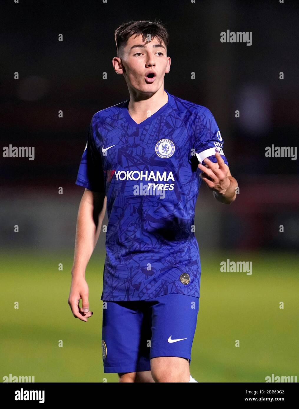 Chelsea U23's Billy Gilmour Stock Photo - Alamy