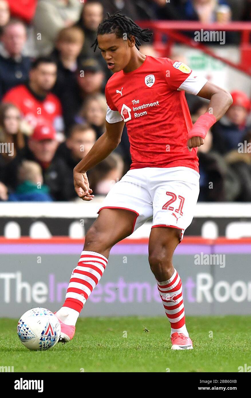 Barnsley's Toby Sibbick Stock Photo - Alamy