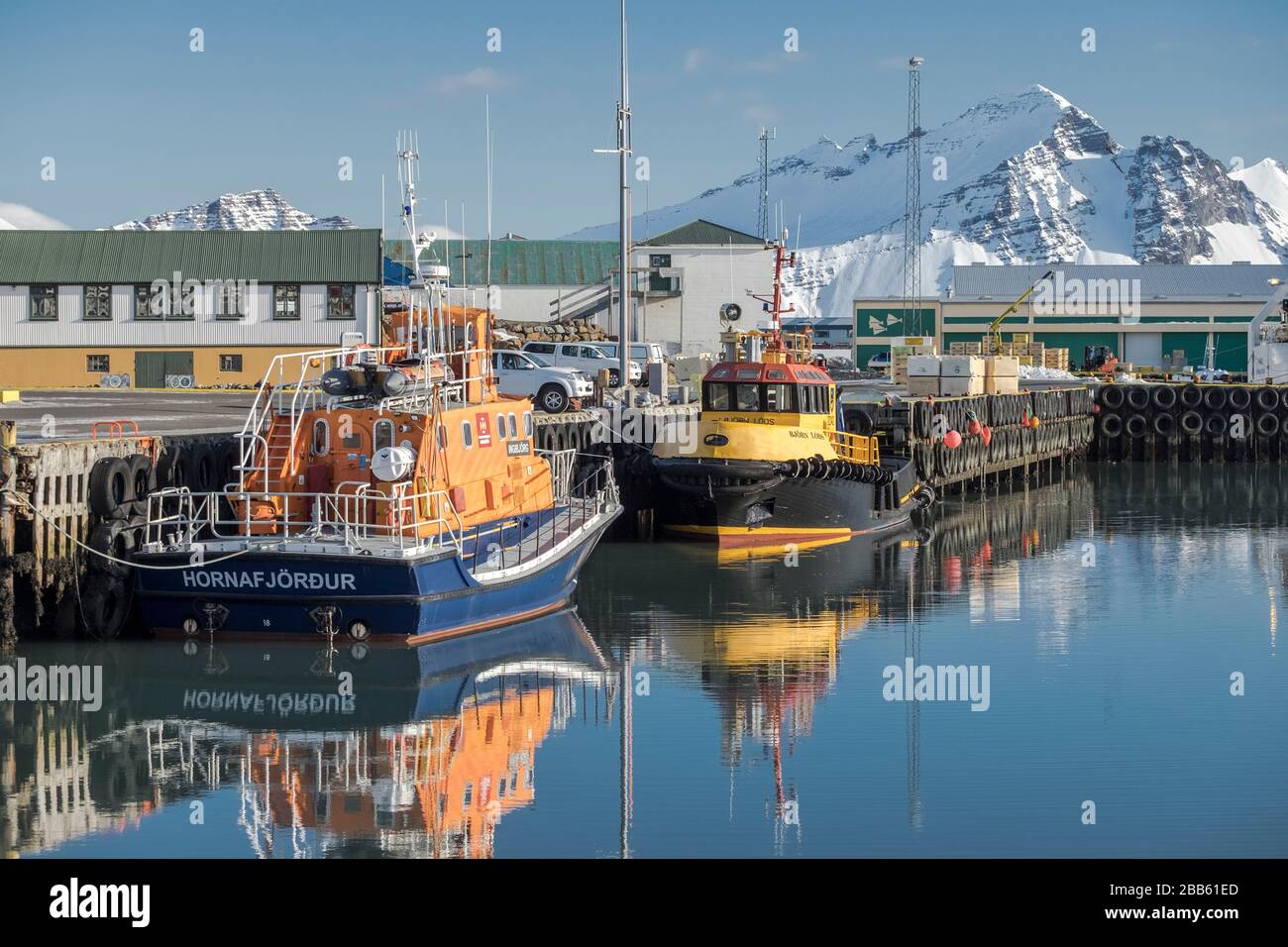 Hofn village hi-res stock photography and images - Alamy