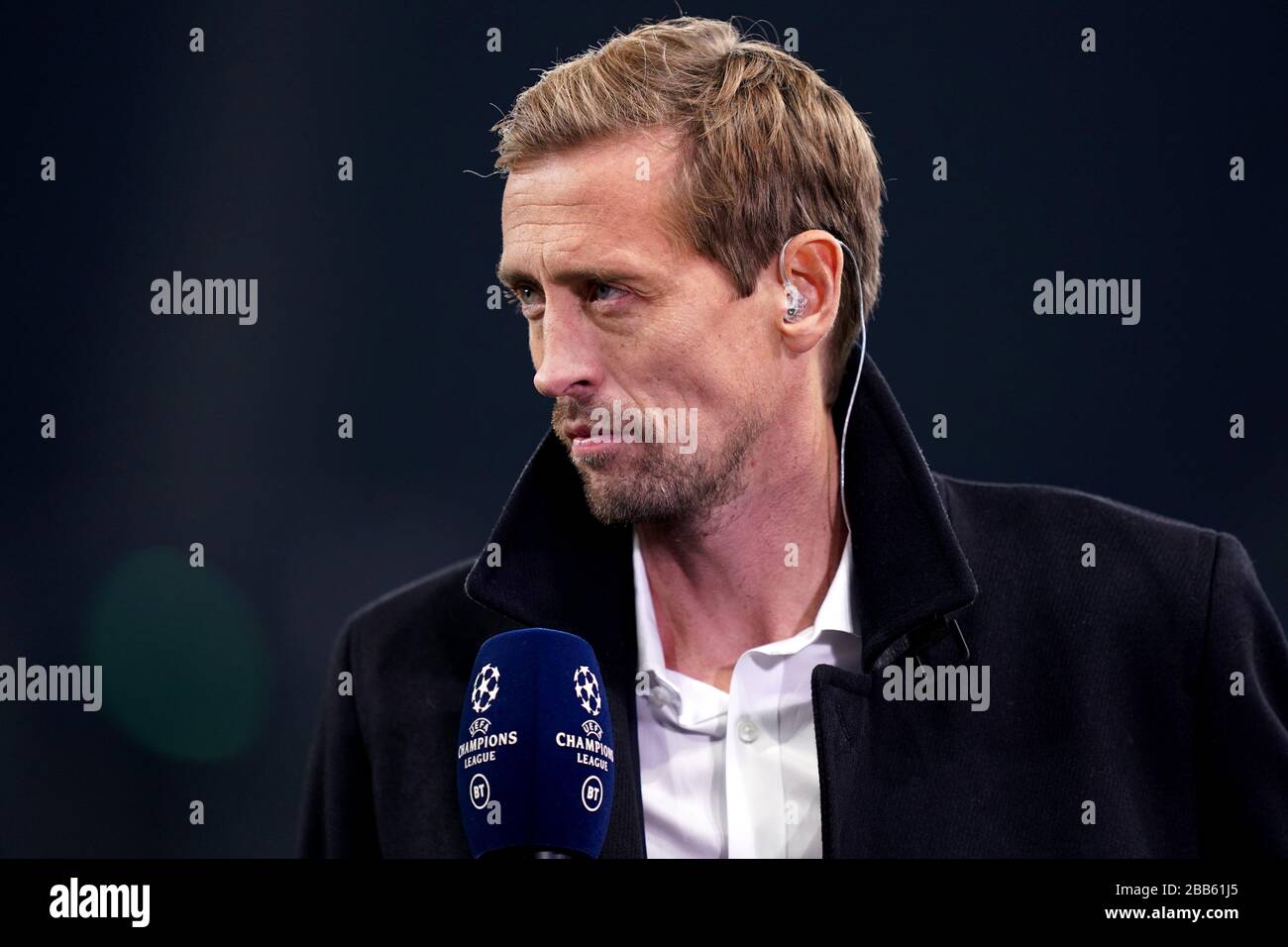 Peter crouch soccer pundit hi-res stock photography and images - Alamy