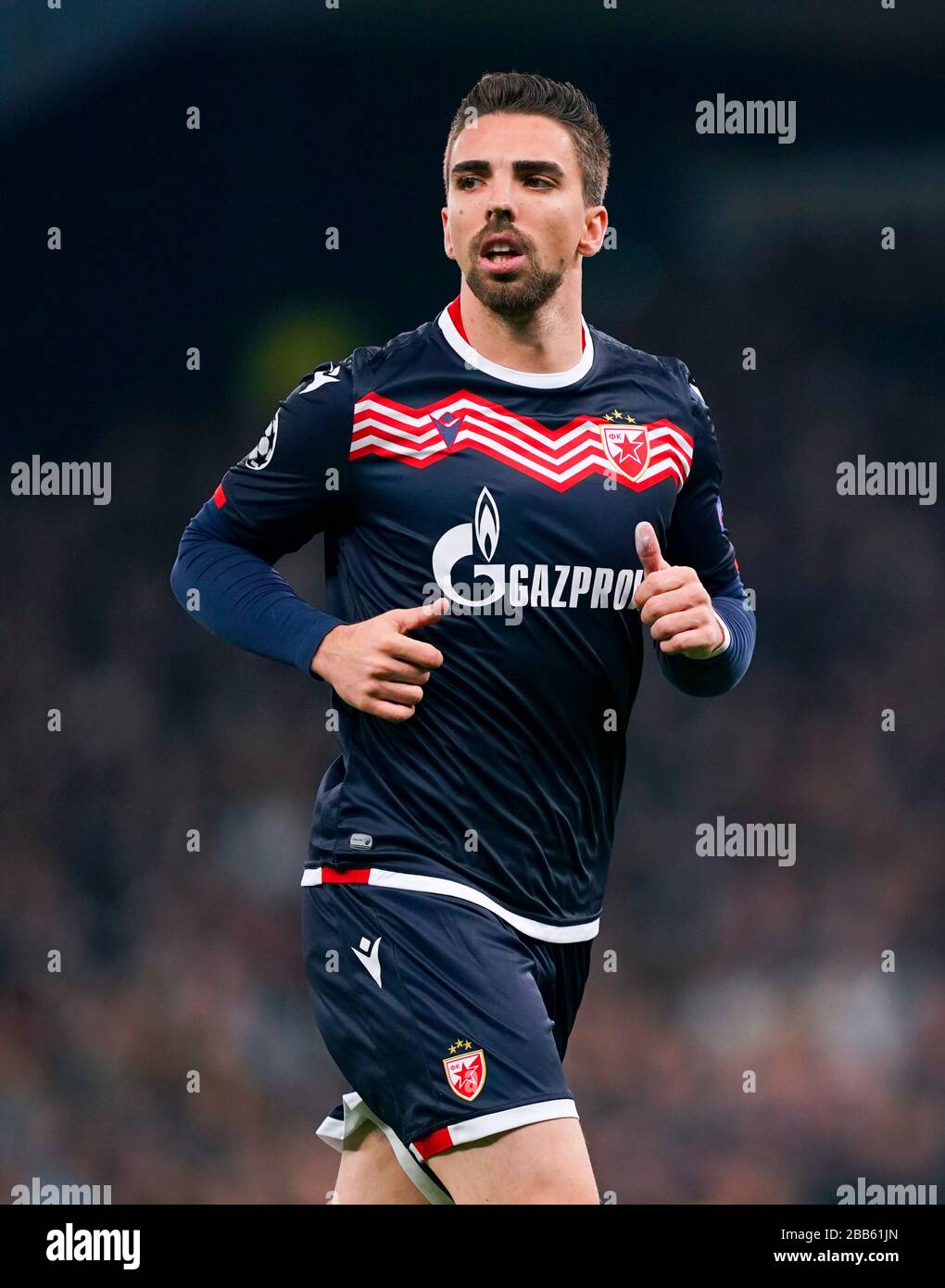 Red Star Belgrade's Antonio Tomane in action Stock Photo - Alamy