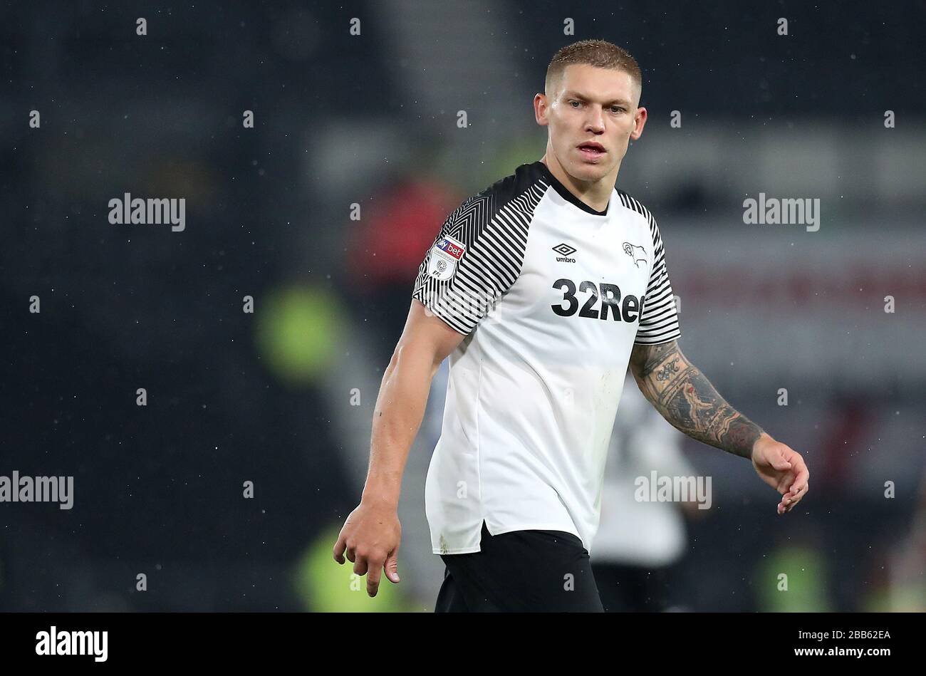Derby County's Martyn Waghorn Stock Photo - Alamy