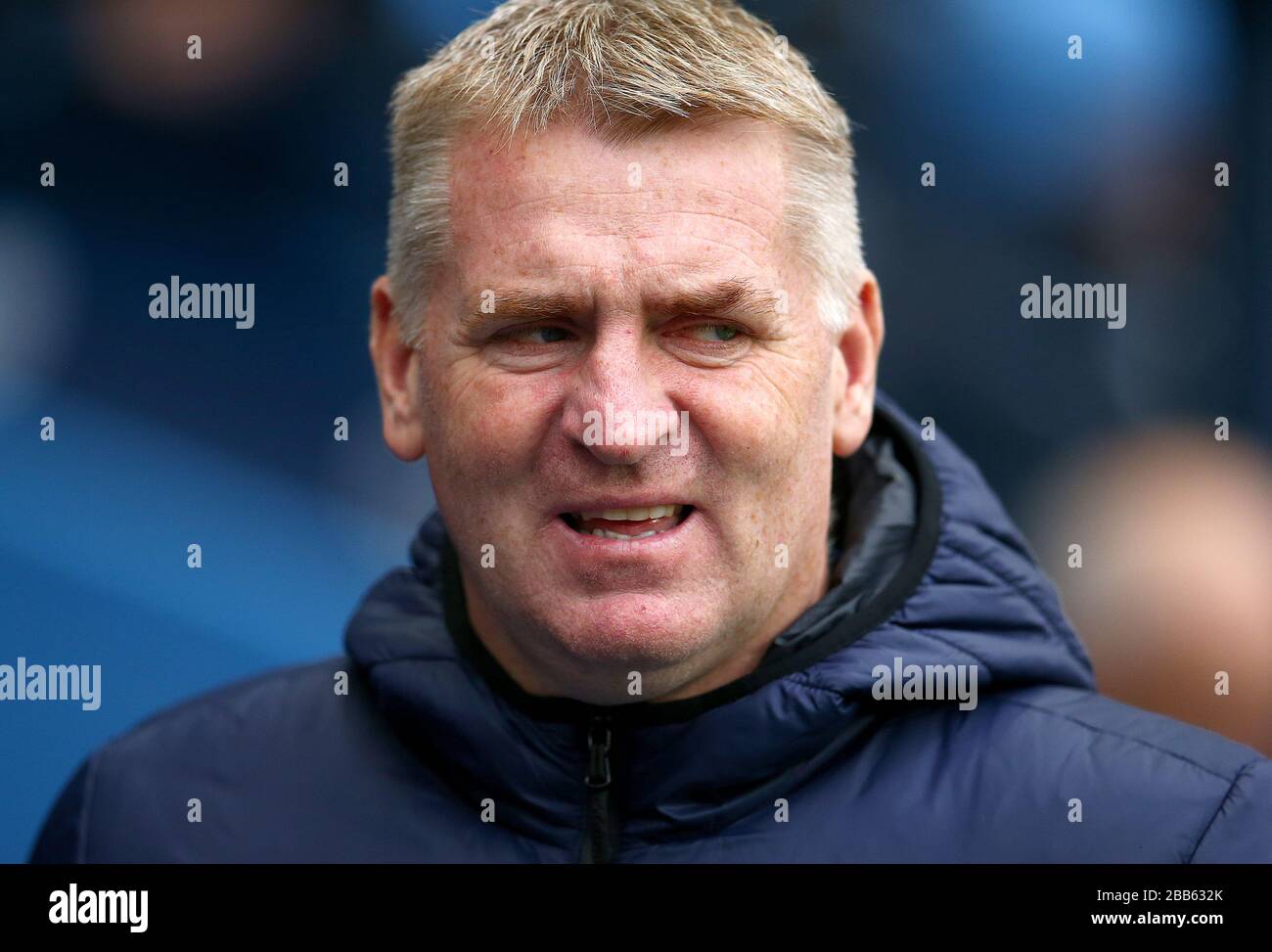 Aston Villa manager Dean Smith Stock Photo - Alamy