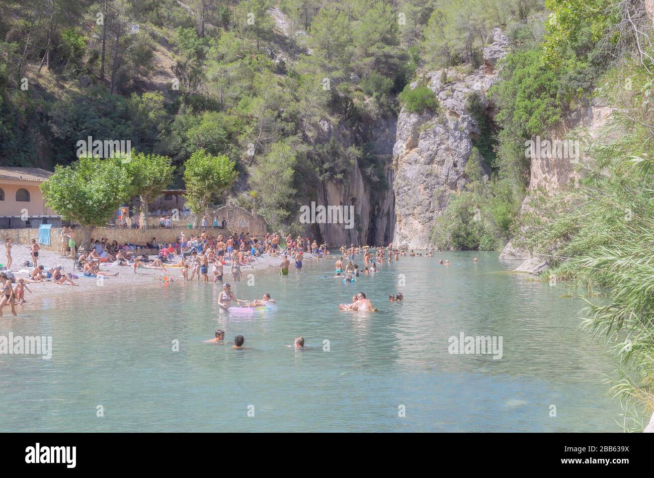 Montanejos hot springs hi-res stock photography and images - Alamy