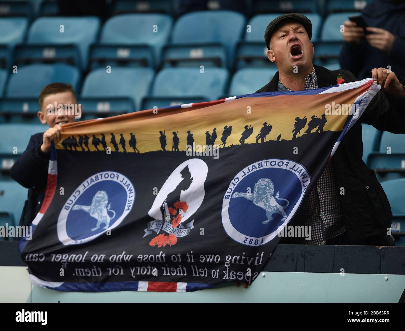 A millwall fan hi-res stock photography and images - Alamy