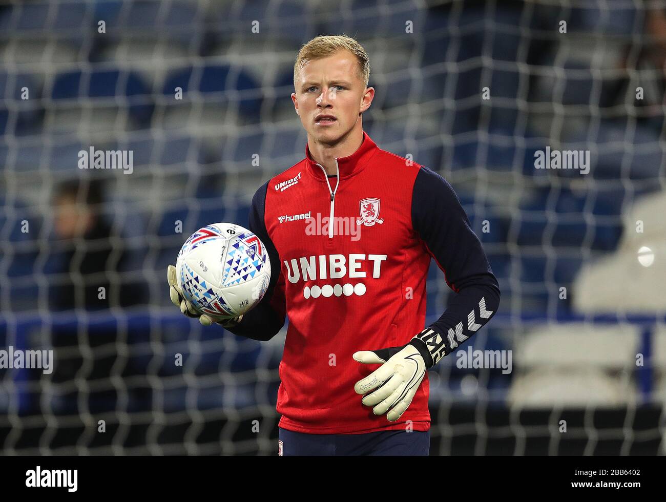 Middlesbrough goalkeeper Aynsley Pears Stock Photo - Alamy