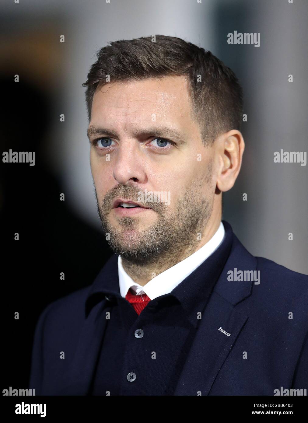 Middlesbrough manager Jonathan Woodgate Stock Photo - Alamy