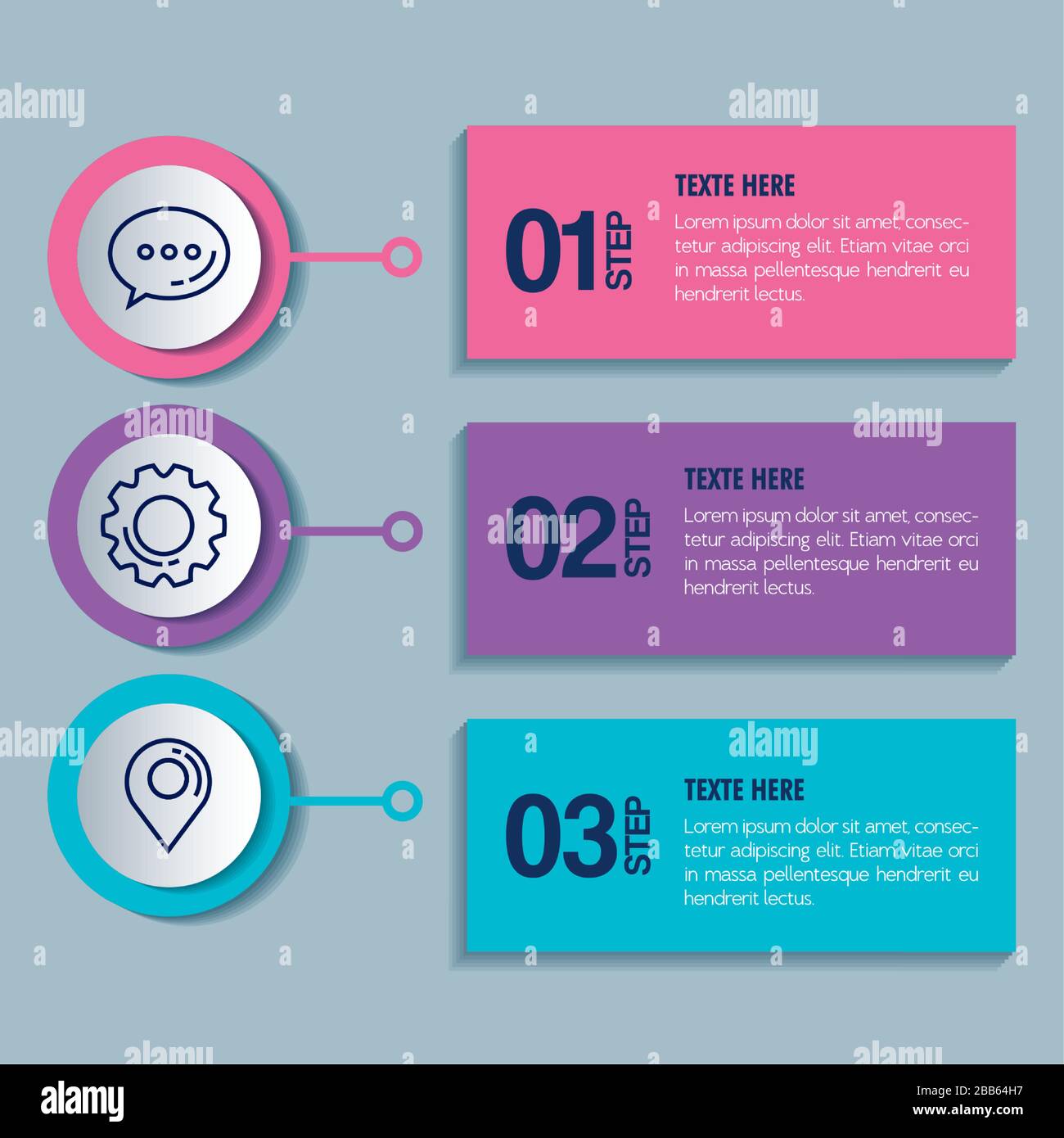 statistical infographic with numbers and business icons Stock Vector ...