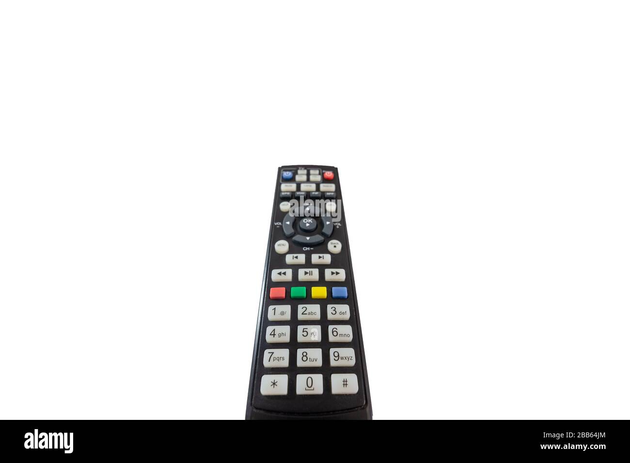 Hand tv remote turning off hi-res stock photography and images - Alamy