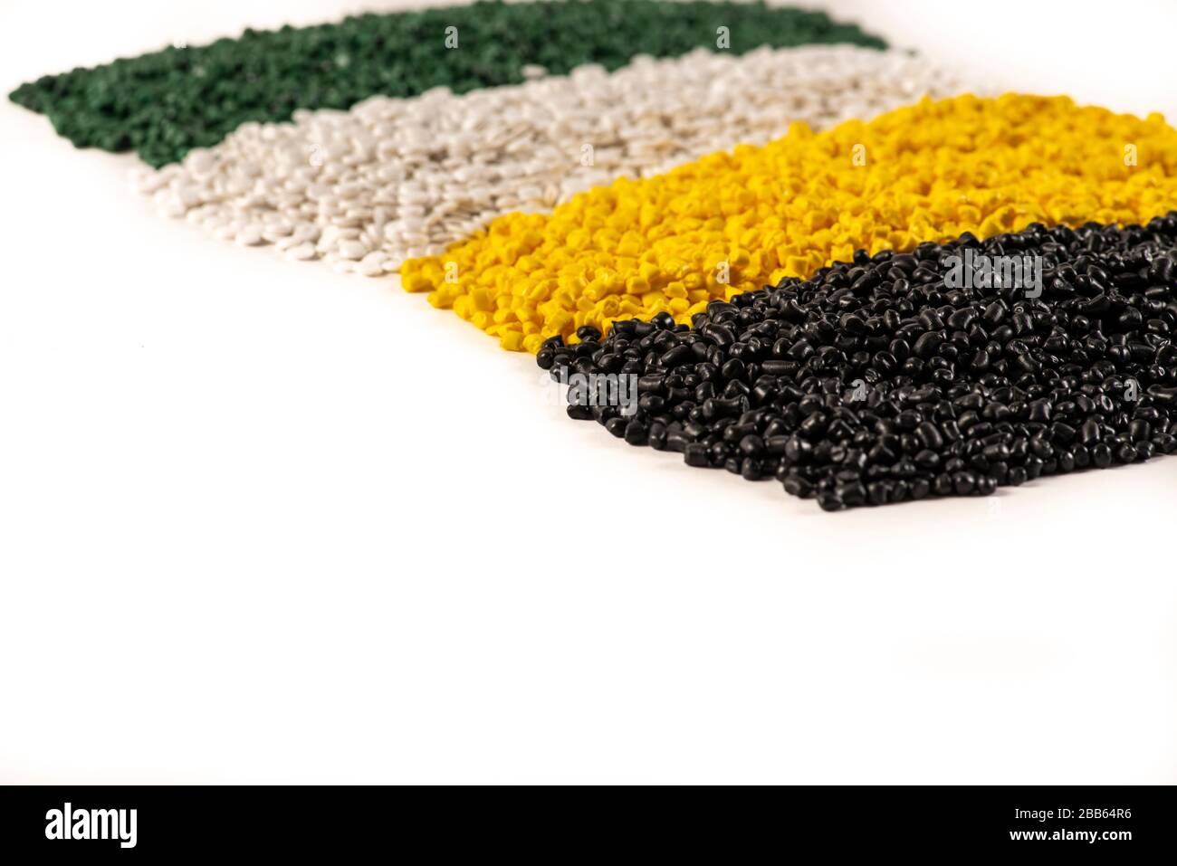 A closeup of recycled plastic grains Stock Photo - Alamy