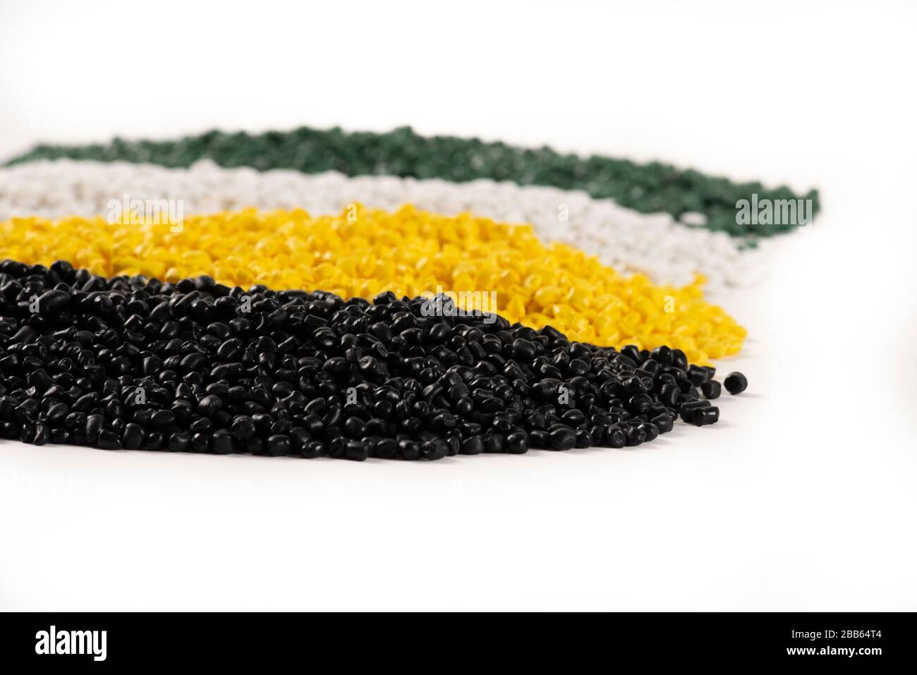 A closeup of recycled plastic grains Stock Photo - Alamy