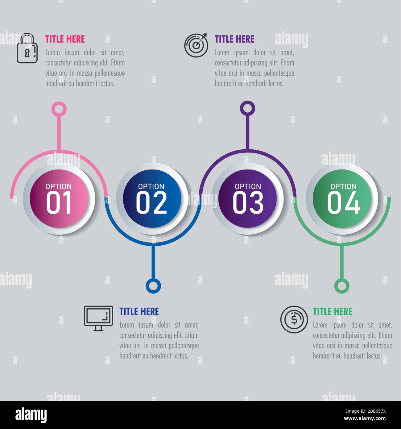 statistical infographic with numbers and business icons Stock Vector ...