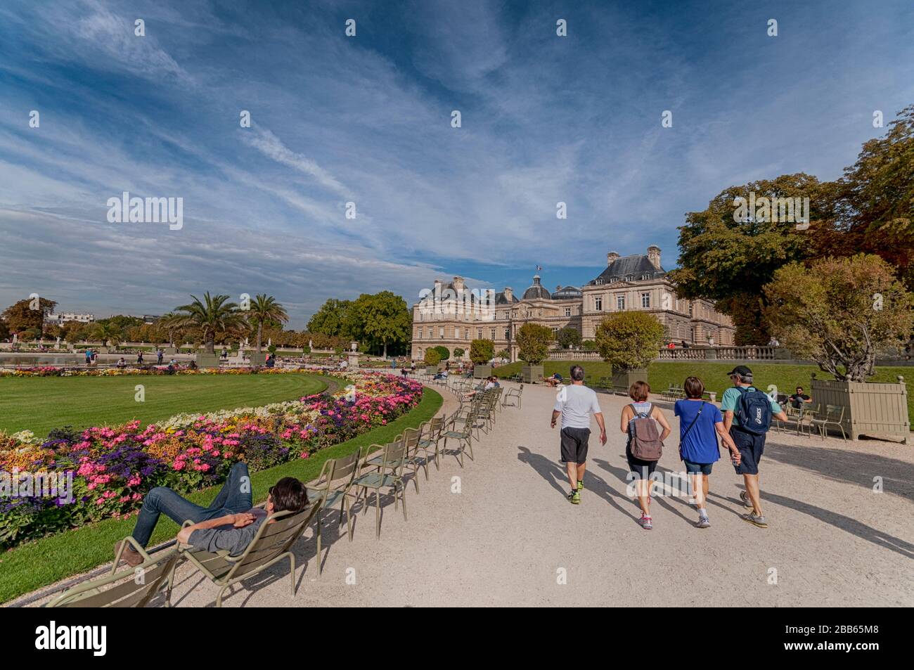 Luxembourg Palace (Palais du Luxembourg). Built between 1615–1645) by ...