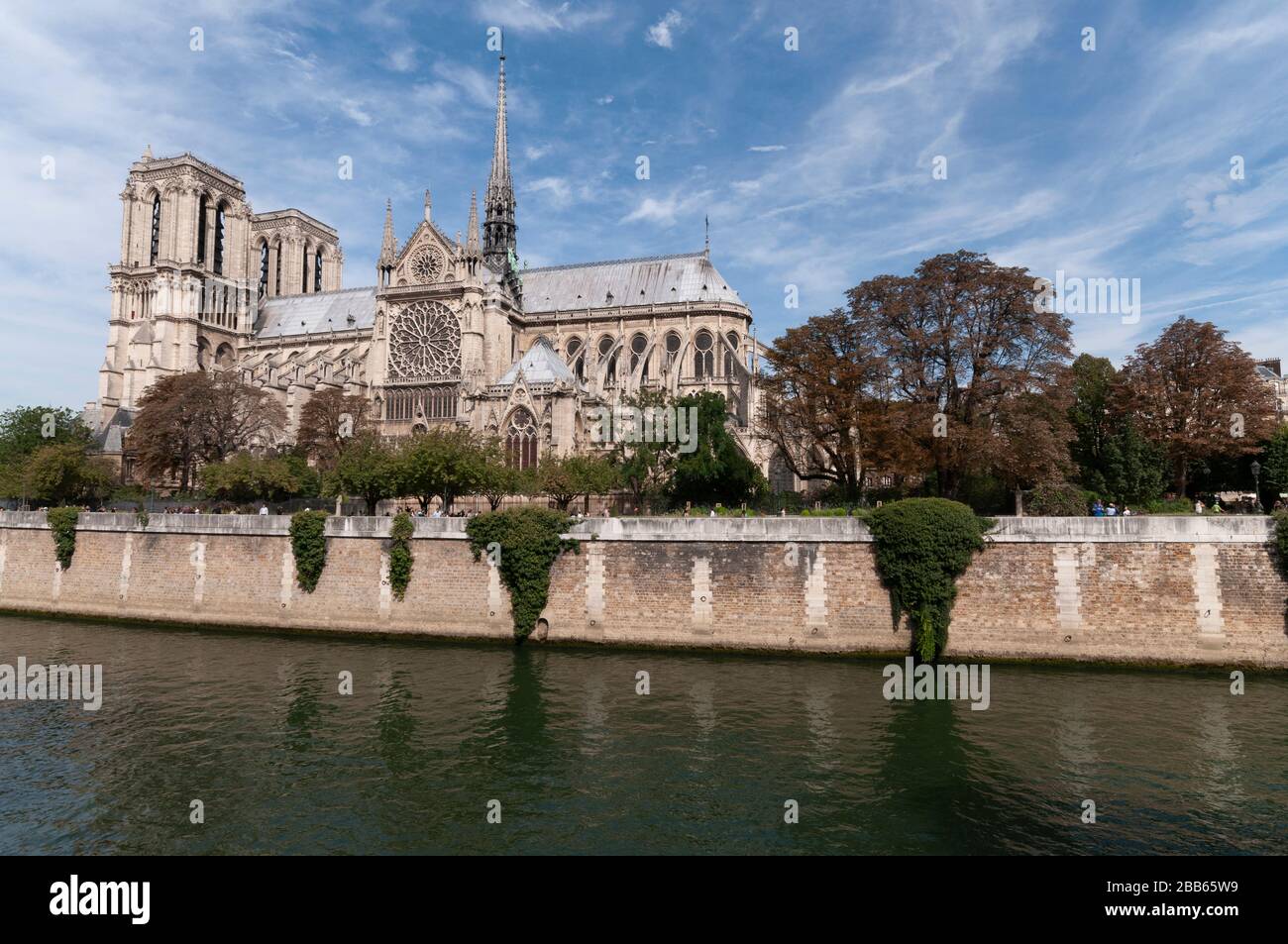 Notre Dame de Paris Cathedral. The construction of the Cathedral began ...