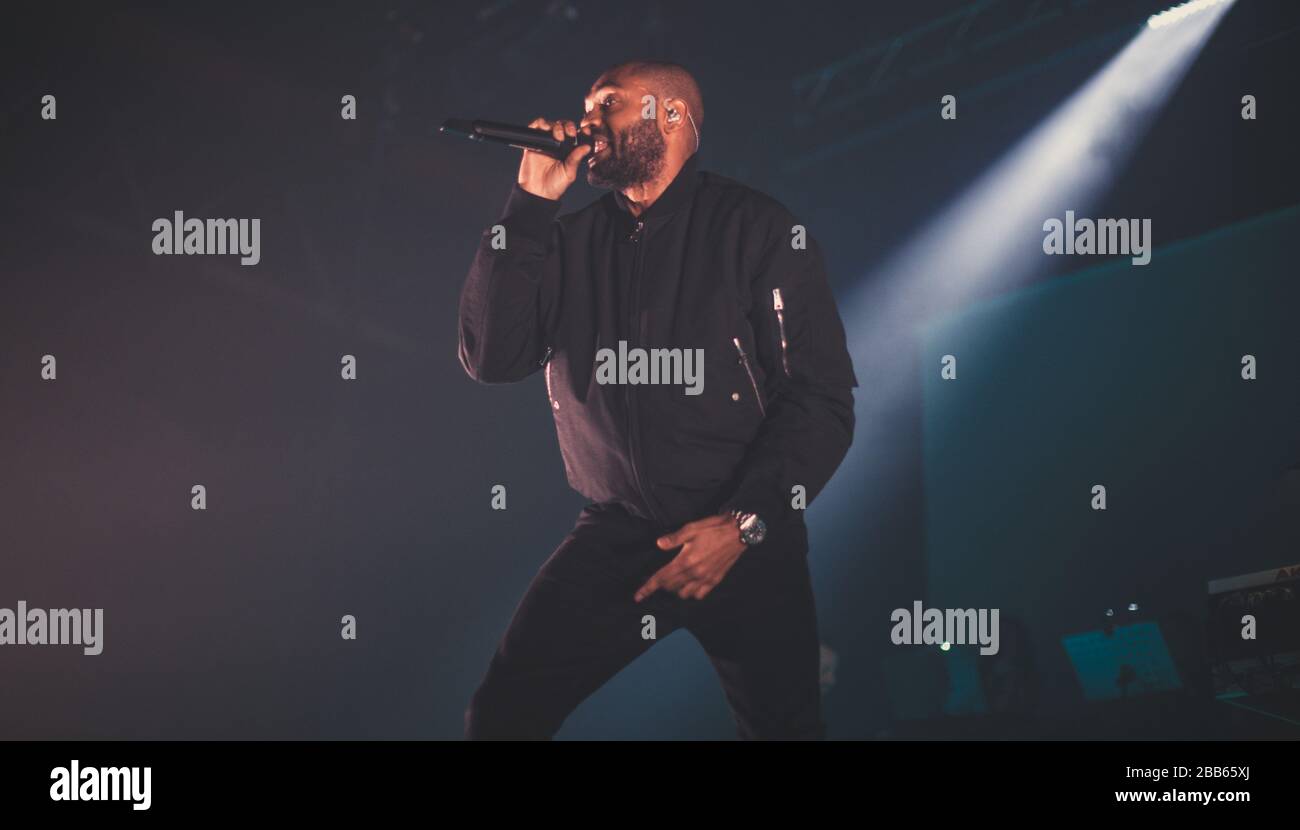 Kano aka Kane Brett Robinson live at o2 victoria warehouse manchester ...