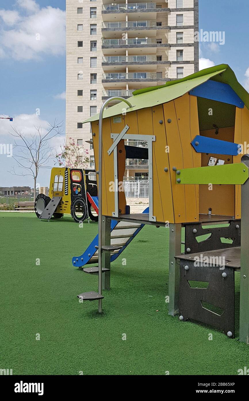 Empty Childrens Playground High Resolution Stock Photography and Images ...