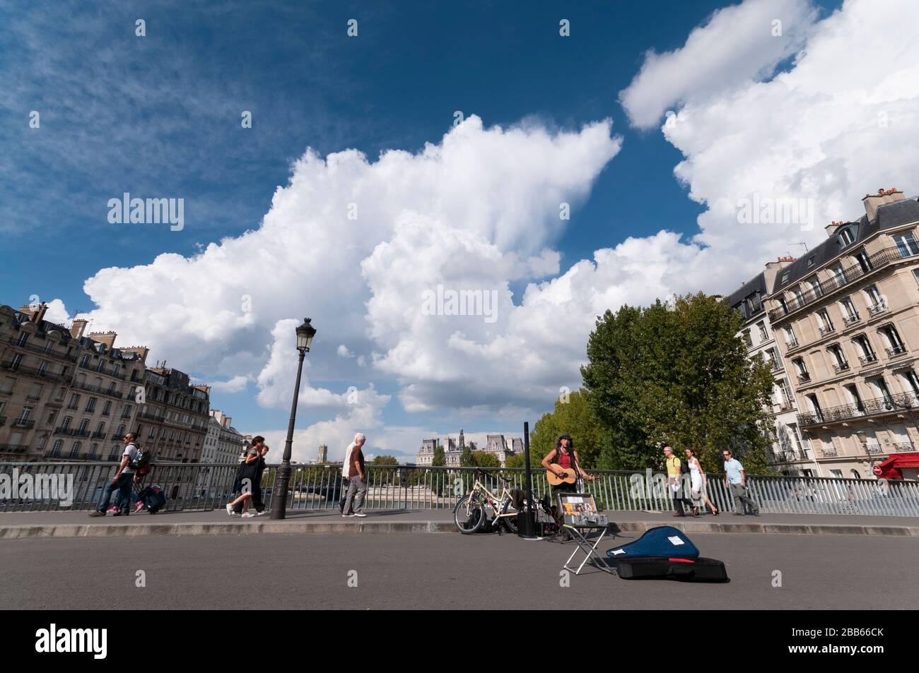 Pont Saint-Louis. Paris. France Stock Photo - Alamy